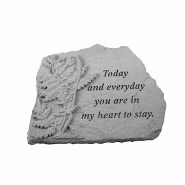 Kay Berry Today And Everyday Memorial Stone, Fern - Walmart Business ...