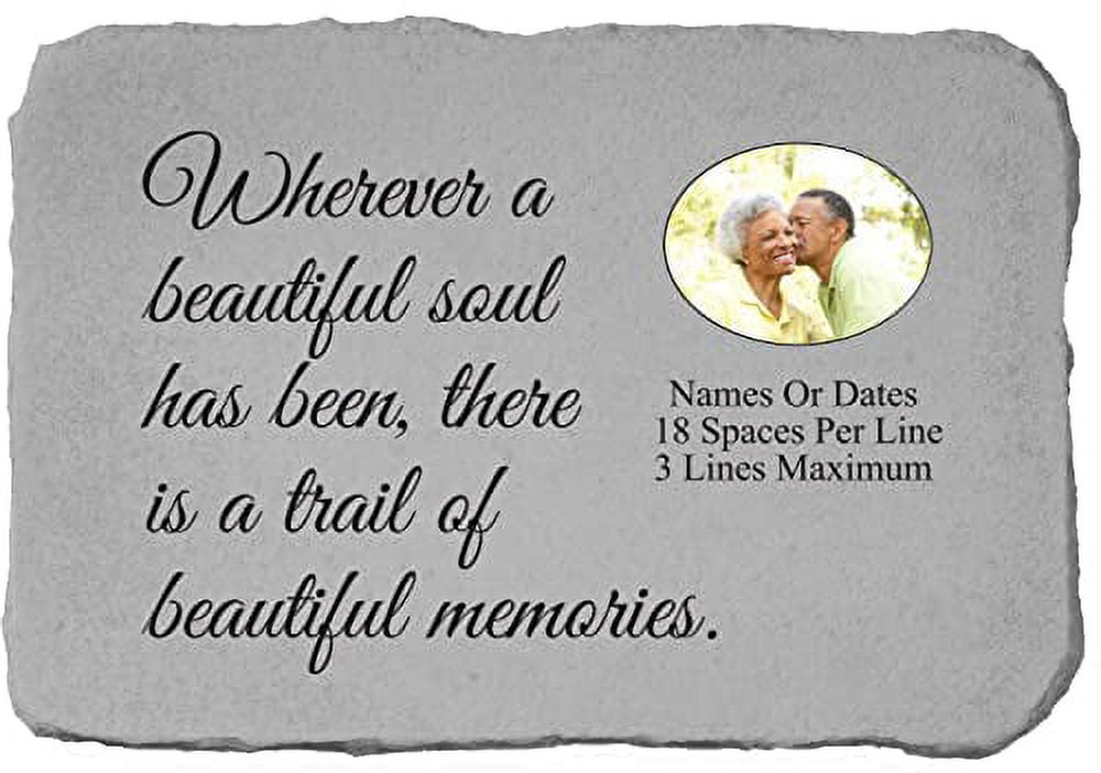 Kay Berry Wherever a Beautiful Soul… Personalized Custom Memorial Photo ...