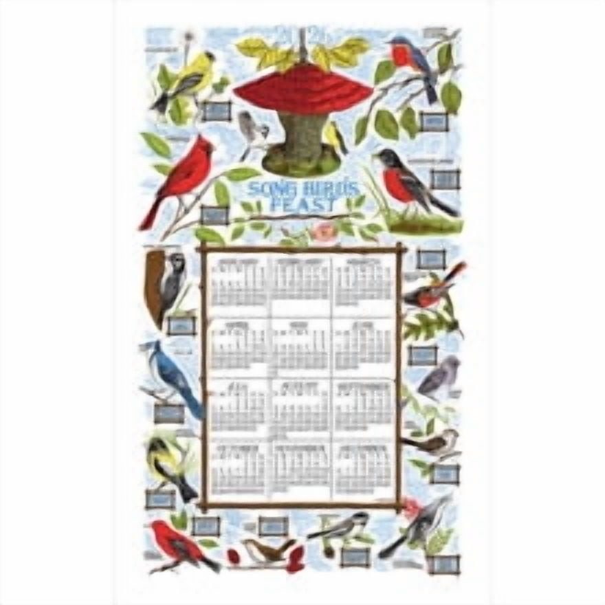 Kay Dee Designs 2026 calendar Songbirds kitchen towel - Walmart ...
