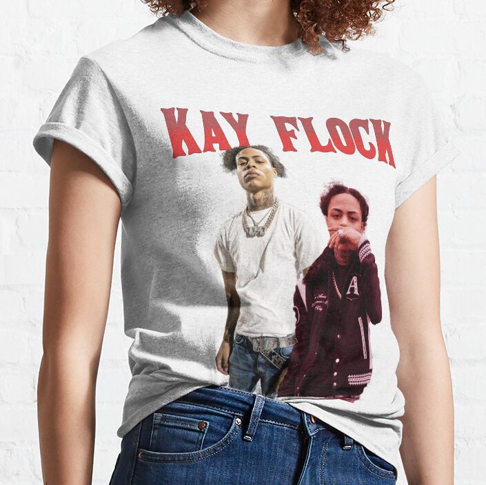 Kay Flock bootleg Classic T-Shirt, Vintage Bootleg T-shirt, Y2K Style ...