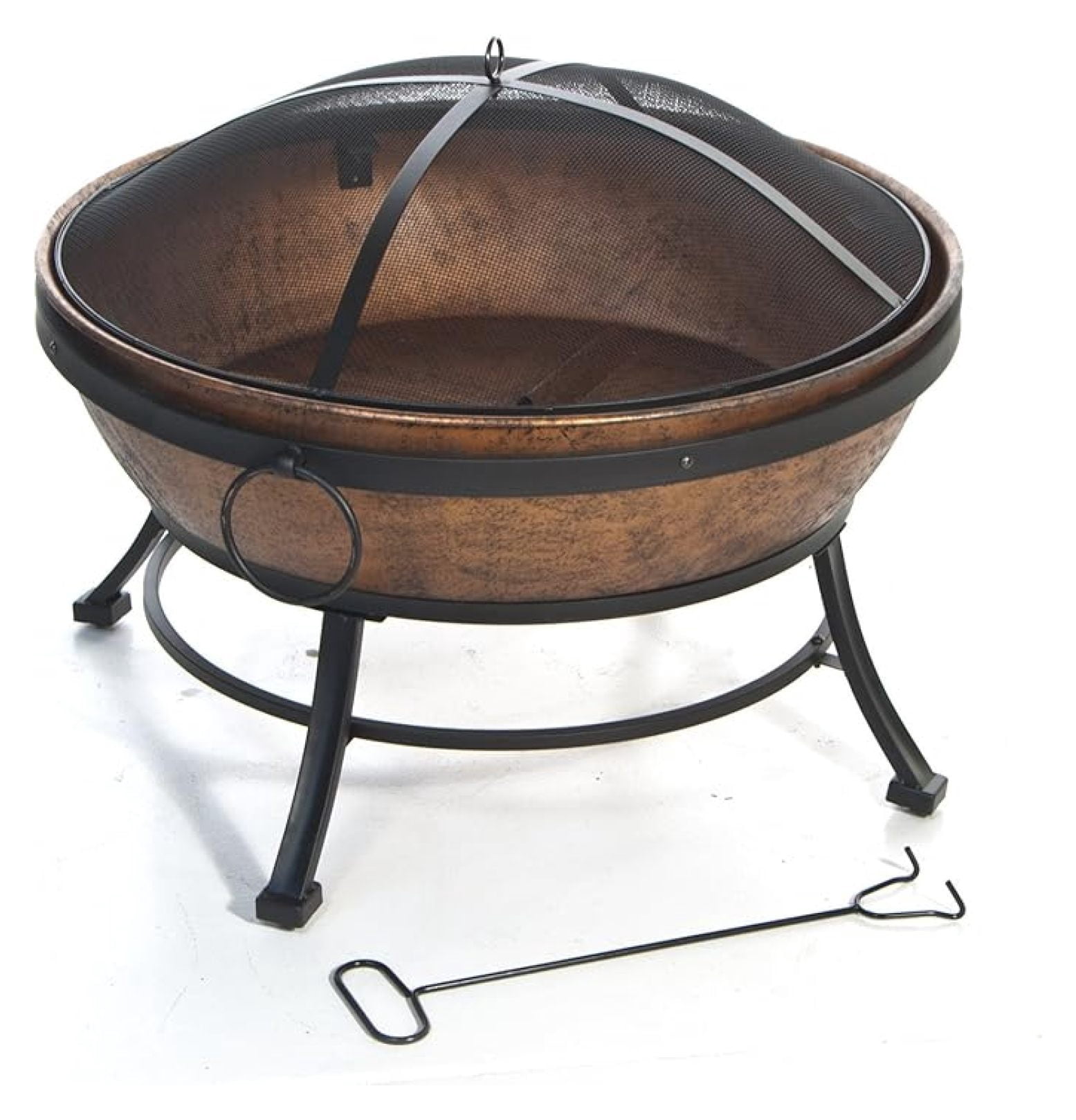 Kay Home Product's Avondale Steel Fire Bowl - Walmart.com