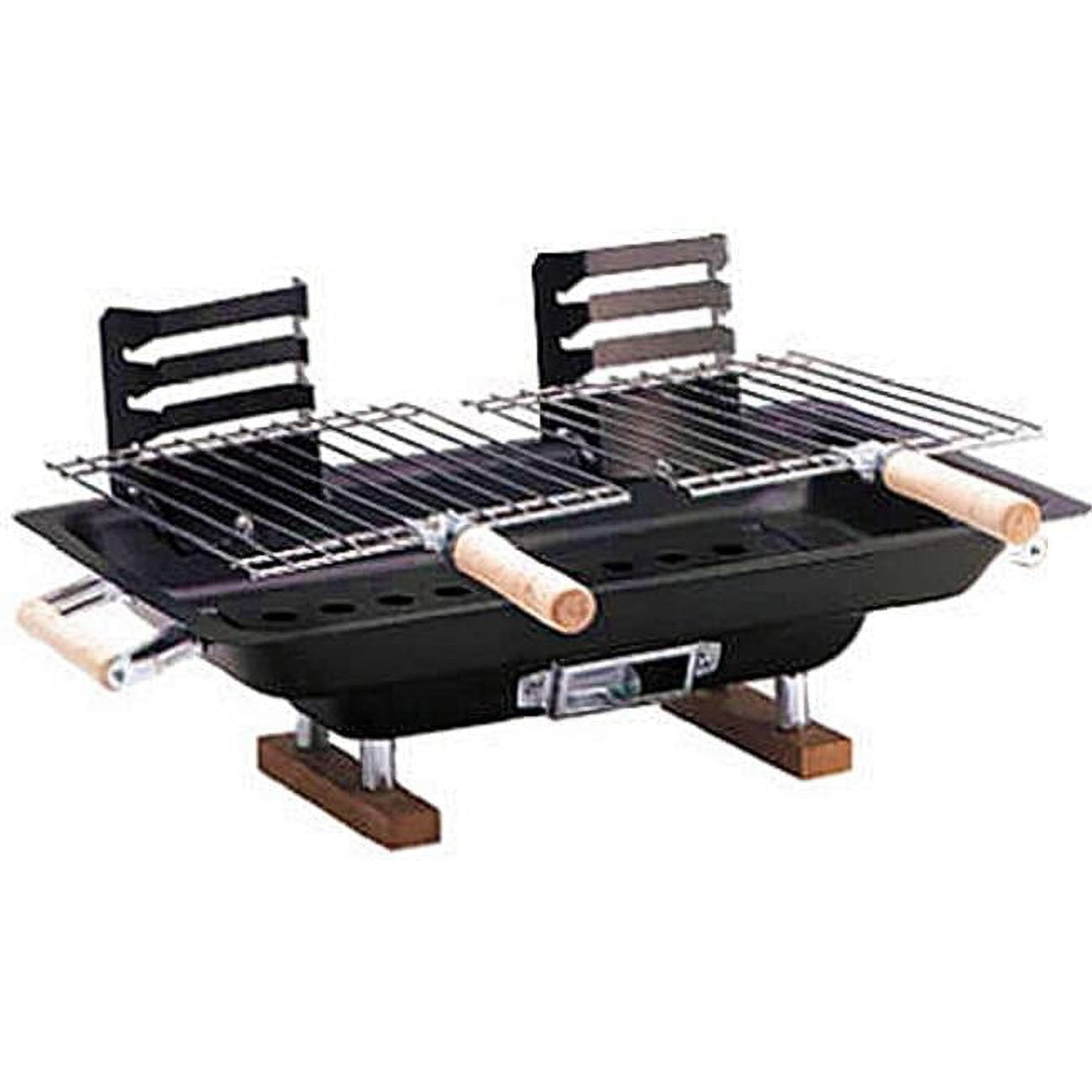 Kay Home Products 30002 10 x 17 in. Steel Hibachi Grill - Walmart.com