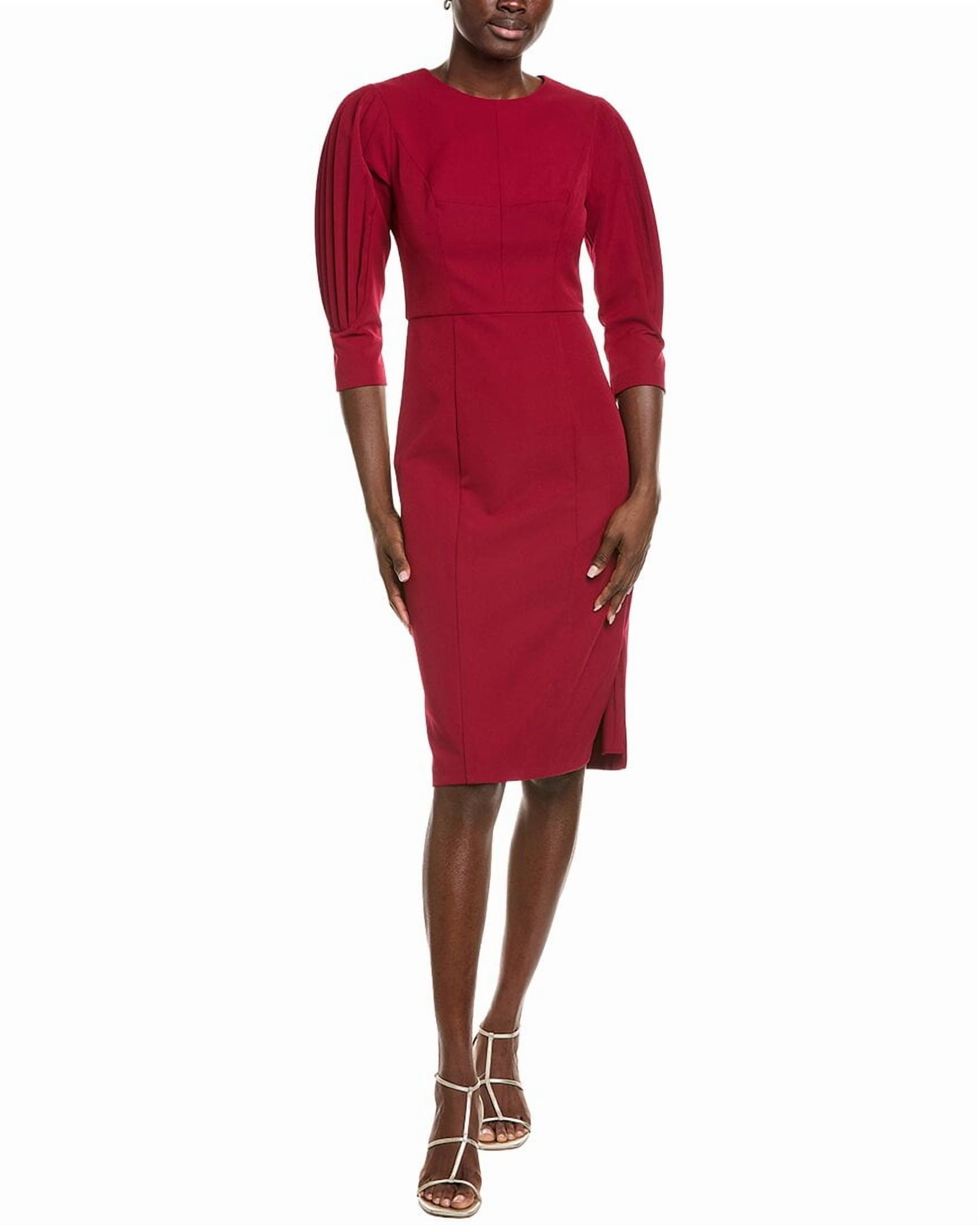 Kay Unger womens Gretchen Midi Dress, 8, Red - Walmart.com