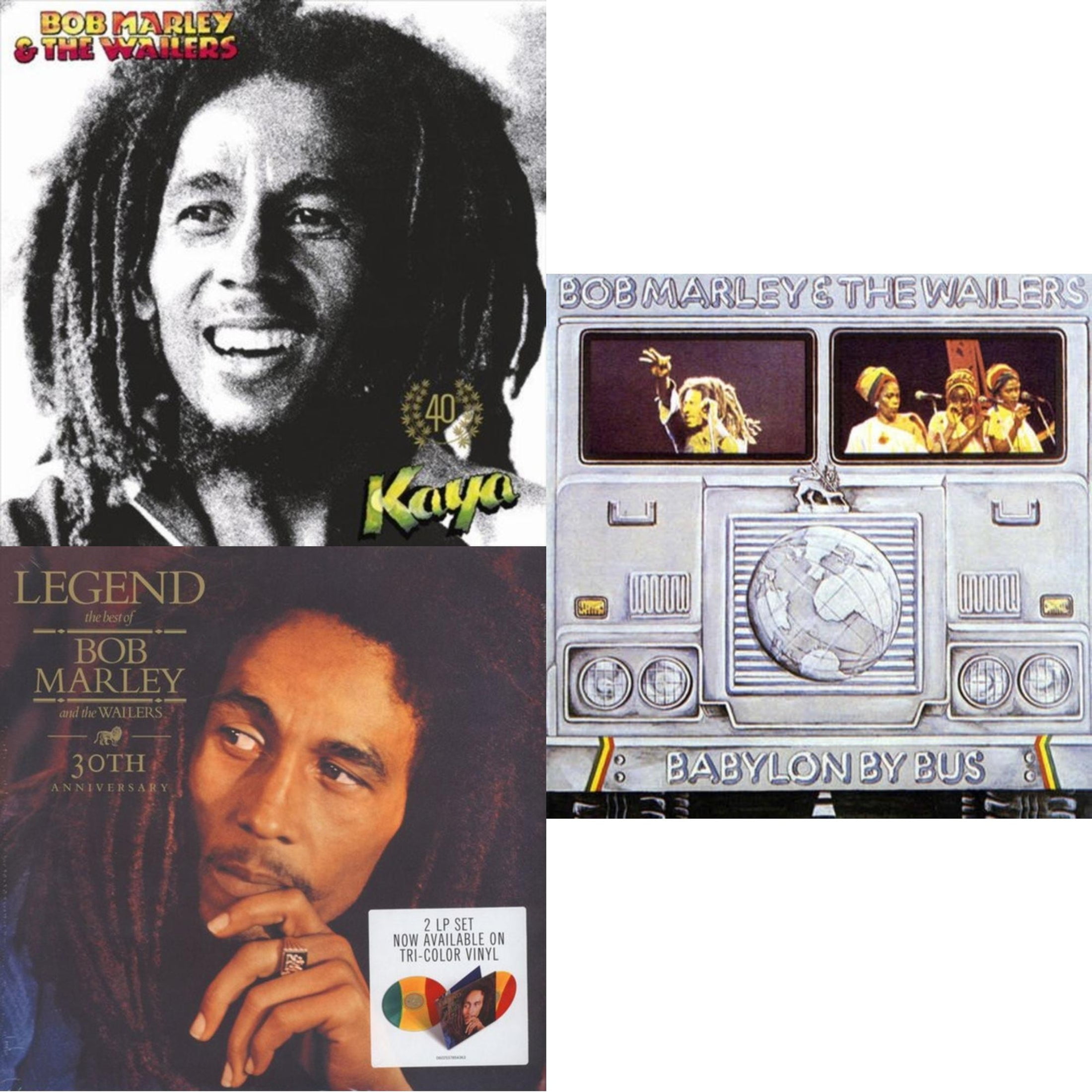Kaya 40 (2 LP) & Legend (30Th Anniversary) & Babylon By Bus - Walmart.com