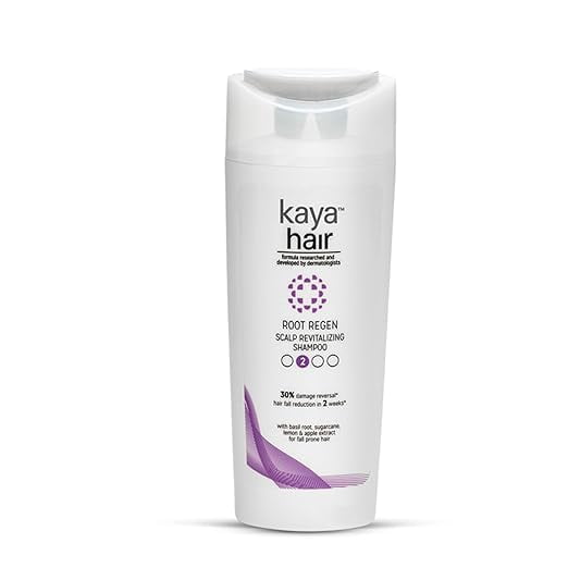 Kaya Clinic Scalp Revitalizing Shampoo, Reduces Hair fall, Contains ...