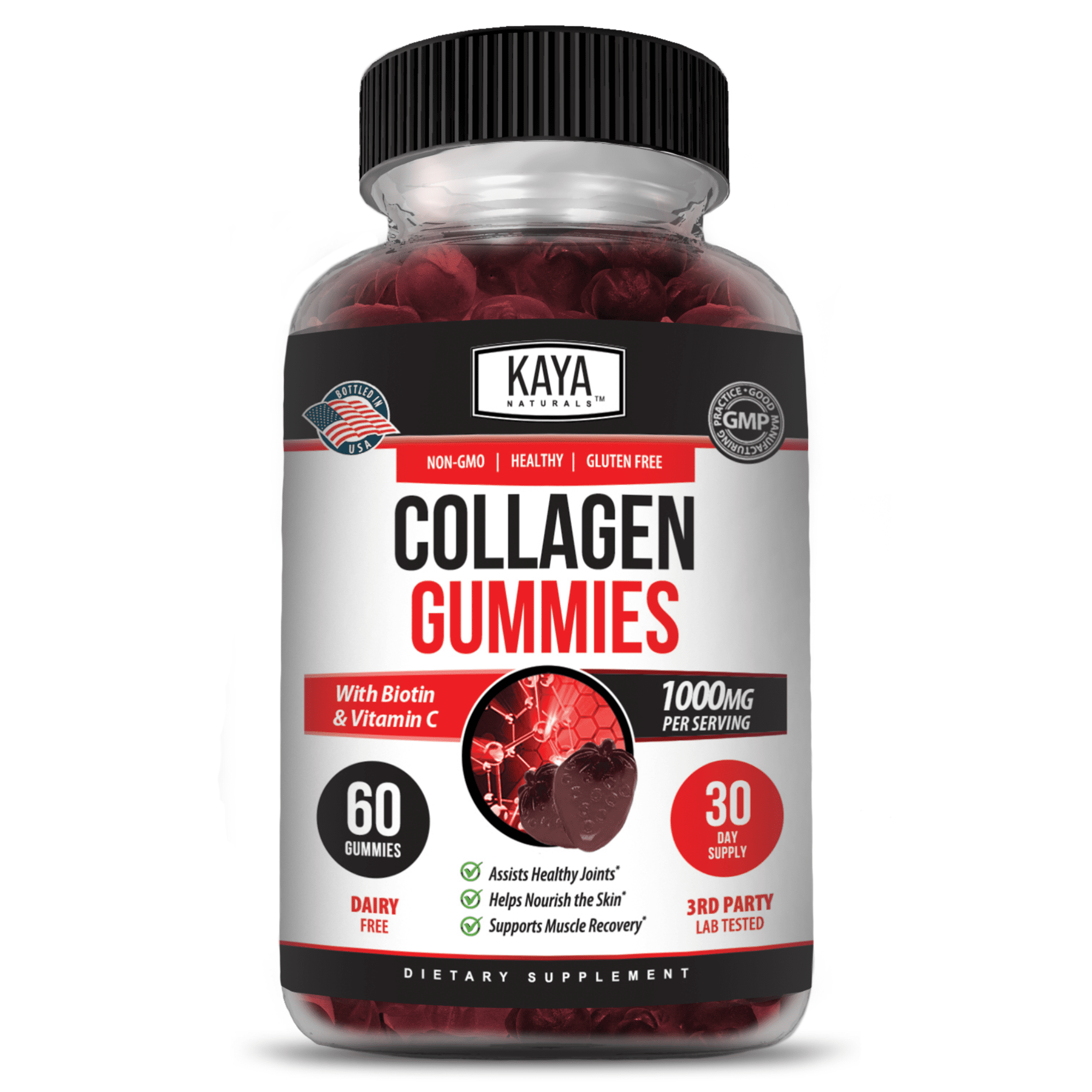Kaya Naturals Collagen Gummies for Men & Women Supplement | Nature Made ...
