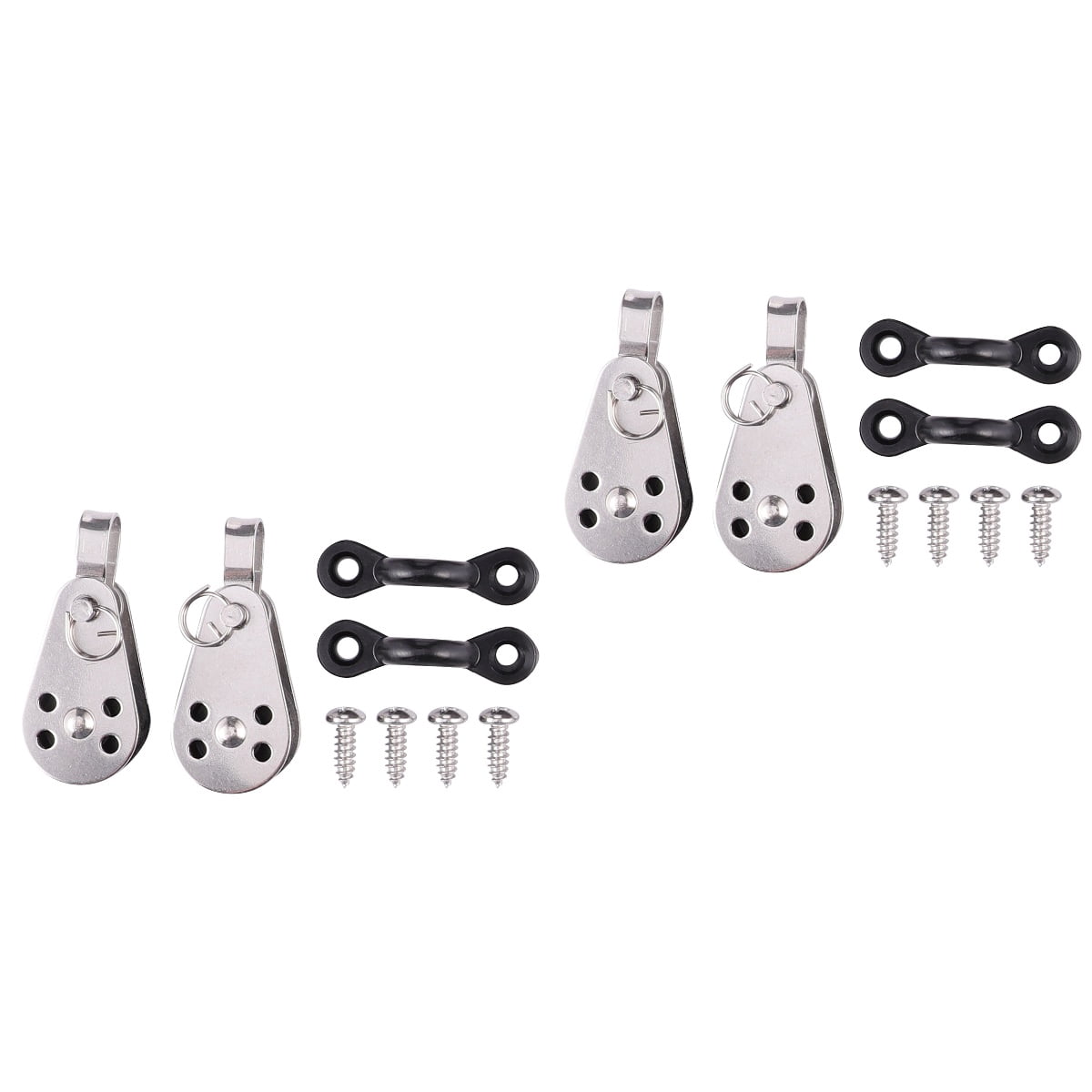 Kayak Accessories Type Buckle Pulley with Screw Set Canoe Deck Bungee ...