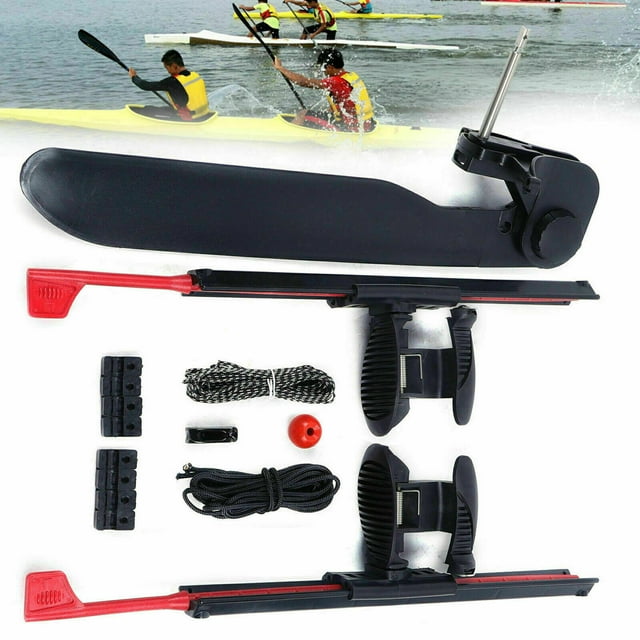Kayak Boat Tail Rudder Direction Control Steering System Kit w/ Foot ...