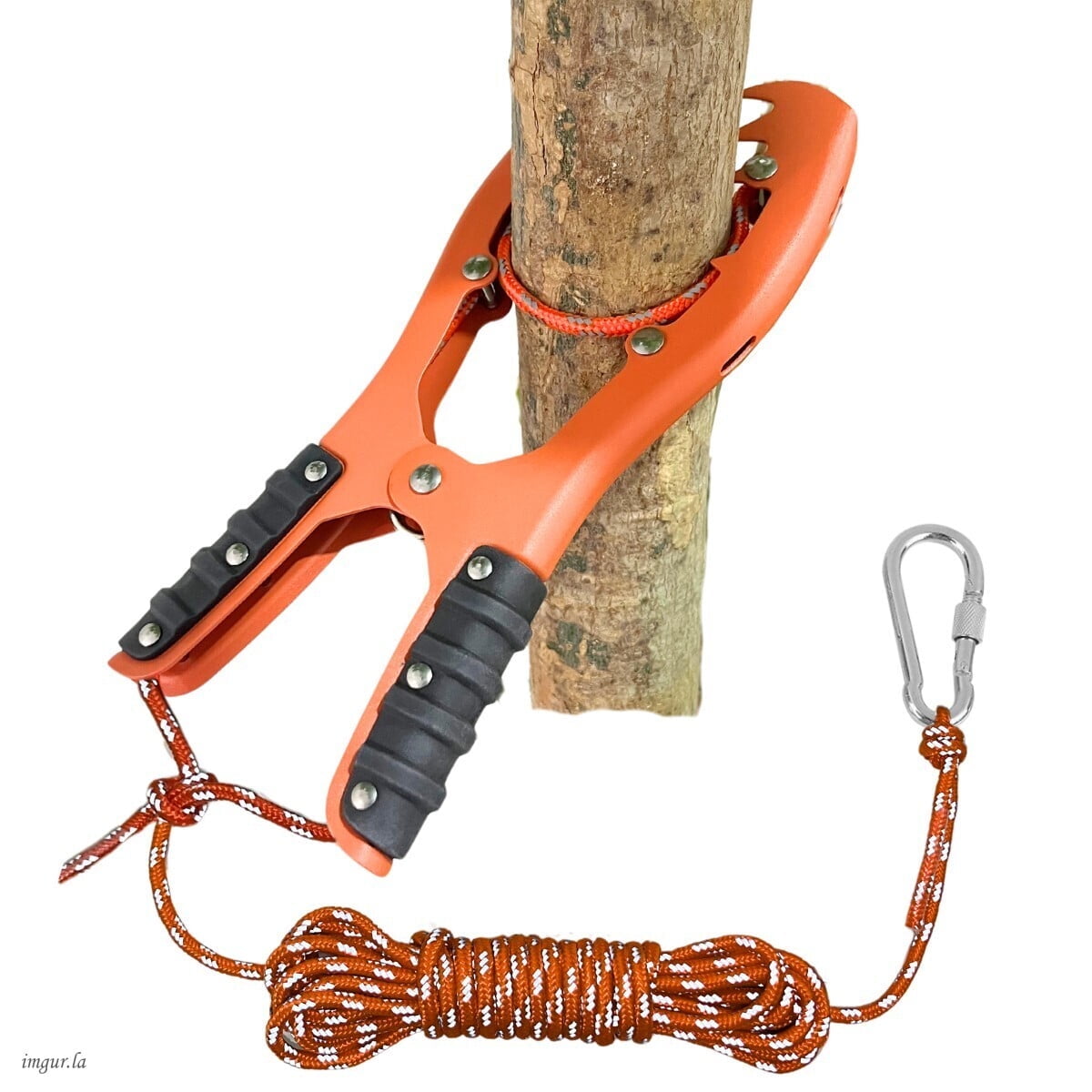 Kayak Brush Gripper Canoe Anchor Grip with 20ft Paracord Brush Clamp ...