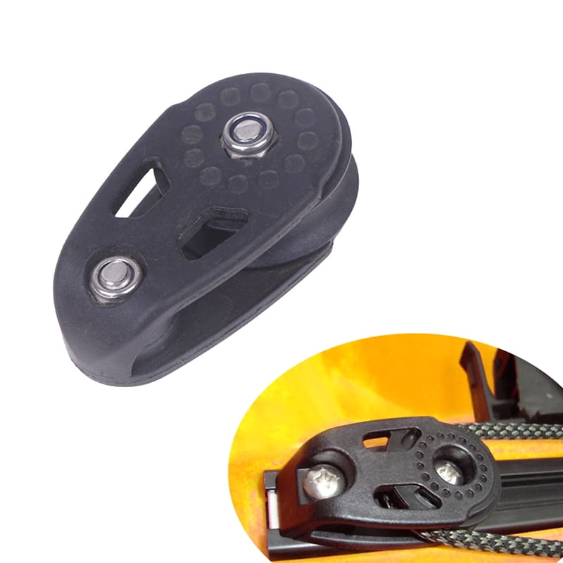 Kayak Canoe Boat Pulley Kit Heavy Duty Kayak Slide Rail Anchor Trolley ...