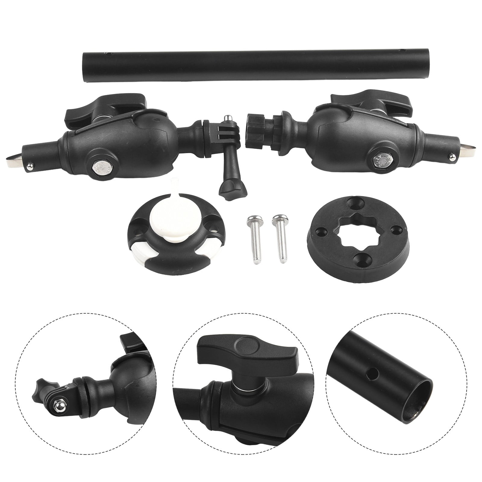 Kayak Canoe Camera Mount Base Safety Camera Holders Marine Boat Camera ...