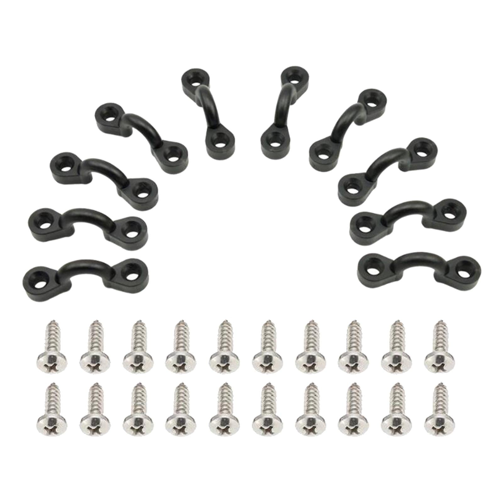 Kayak Canoe Carry Handle Buckles Sailboat Deck Rope Fixed Hardware ...