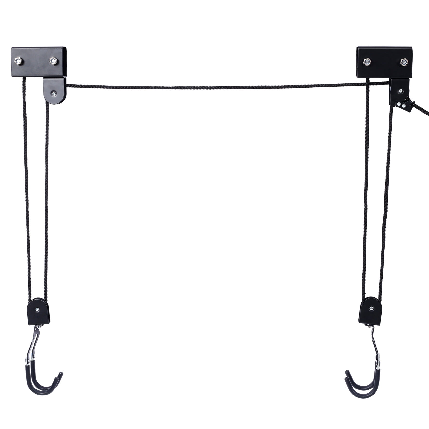 Kayak Canoe Hoist with Rubber-Coated Hooks & 125lb Capacity - Garage ...