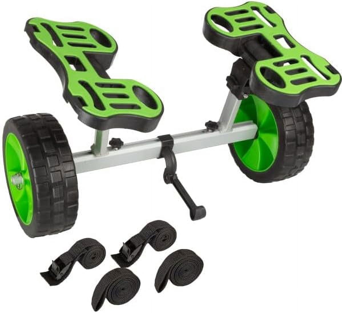 Kayak Cart – 150 Lbs Capacity Canoe Dolly with Airless Tires, Foldable ...