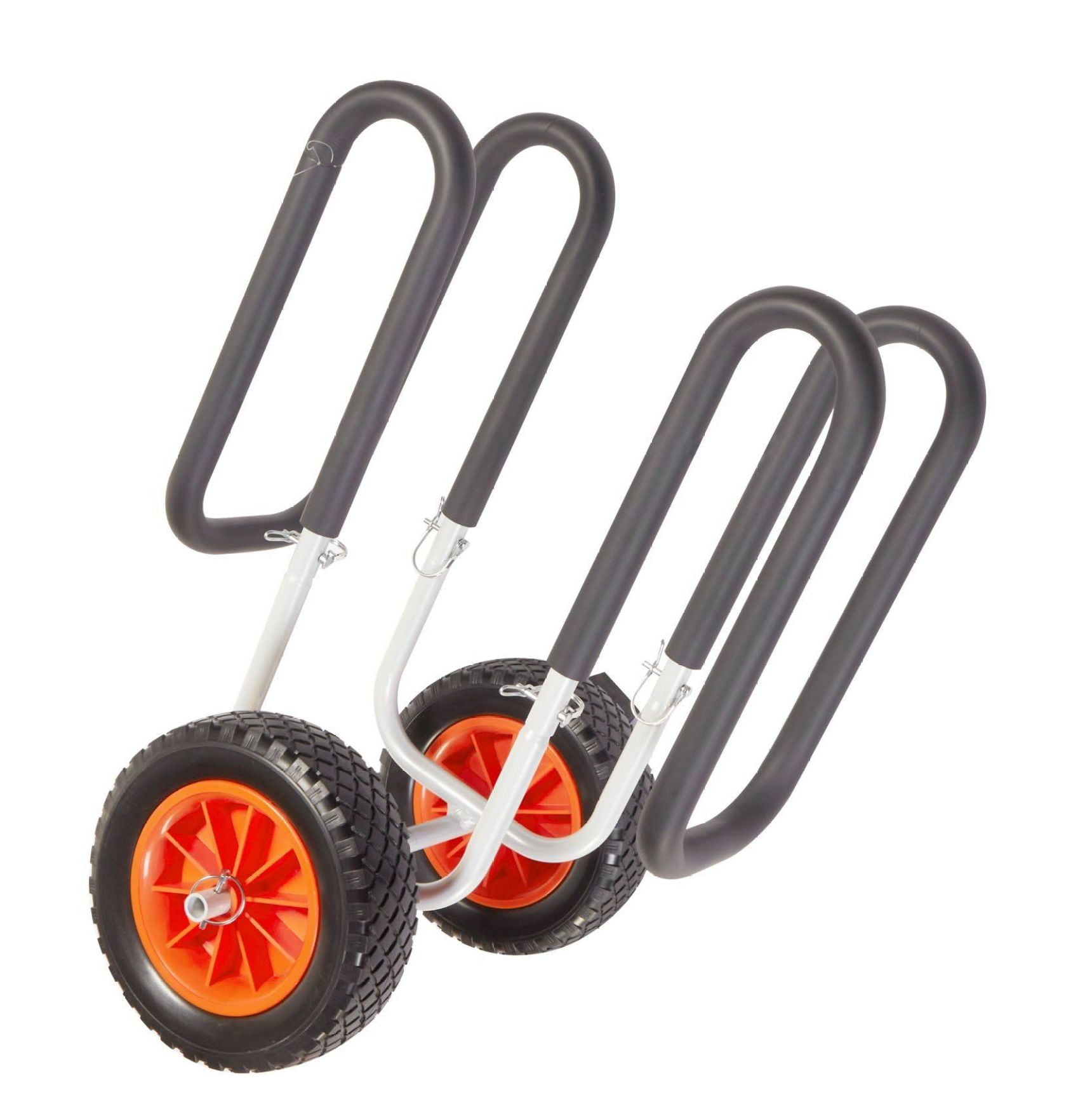 Kayak Cart 150lbs Capacity - Paddle Board Trolley with Solid Tires ...