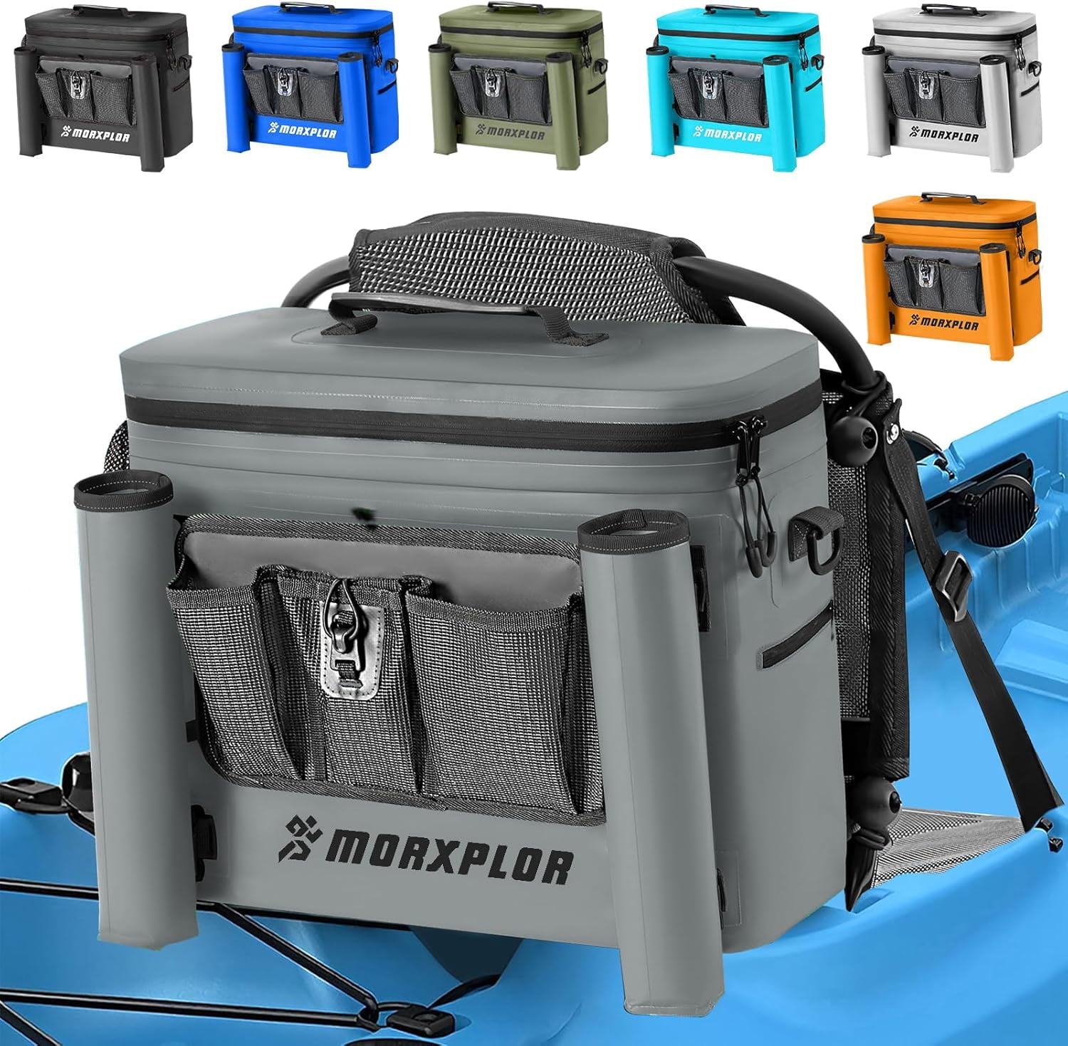 Kayak Cooler,Waterproof Kayak Seat Back Cooler for Kayaking,Kayak ...