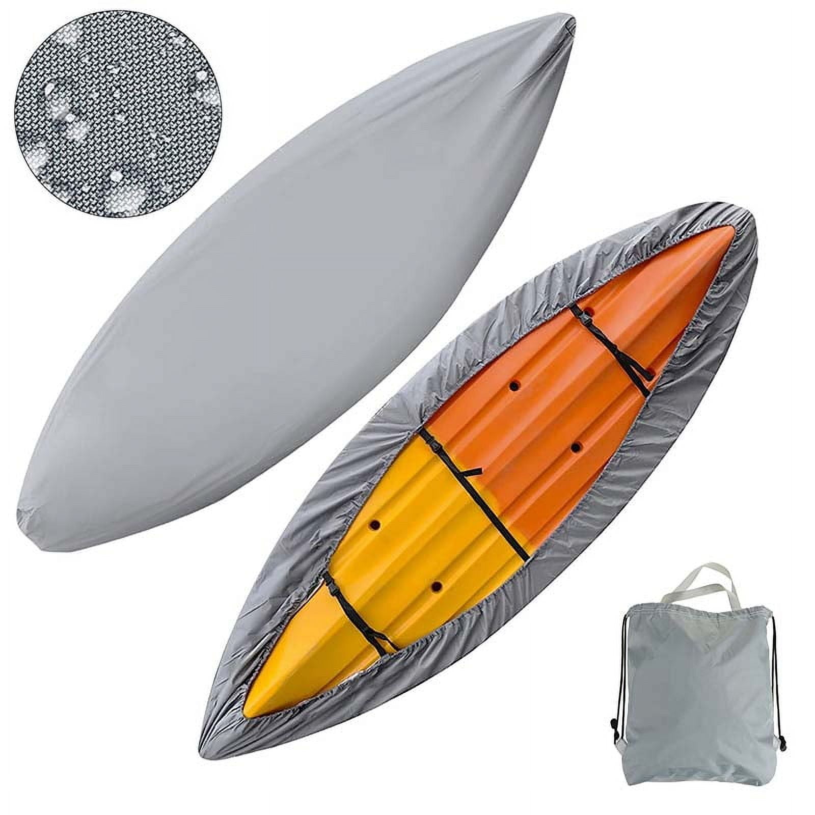 Kayak Cover Waterproof for Outdoor Storage, Dust Cover-UV Sunblock ...