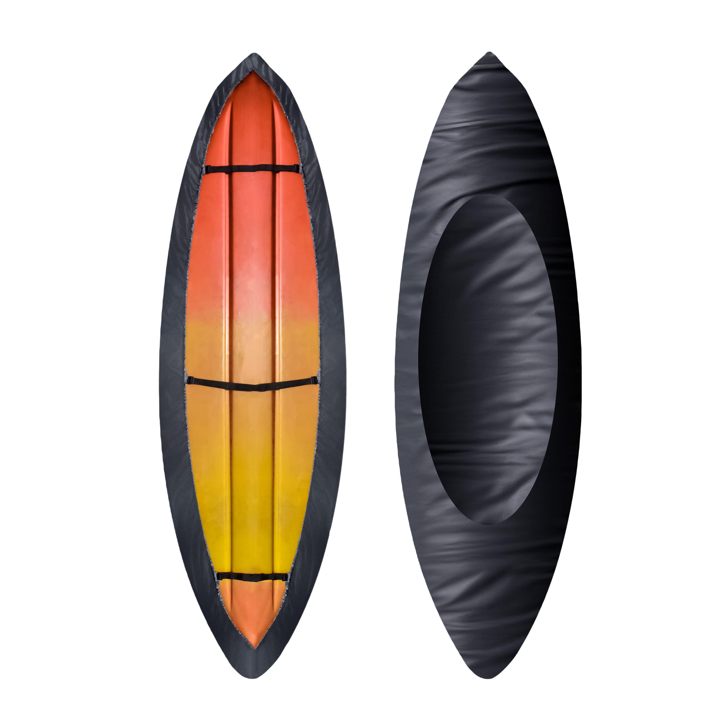 Kayak Cover for Outdoor Storage, Kayak Storage Bag with UV Protection ...