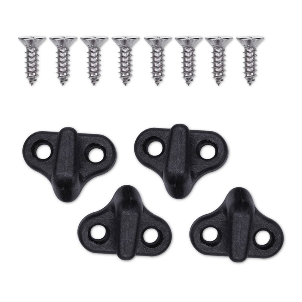 Kayak Fasteners Bungee Hook with Stainless Flathead Screws For Kayak ...