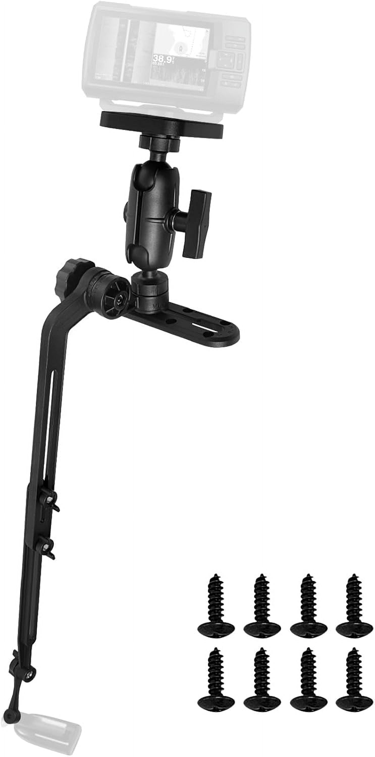 Kayak Fish Finder Mount,Marine Kayak Transducer Mounting Arm with 1.5 ...