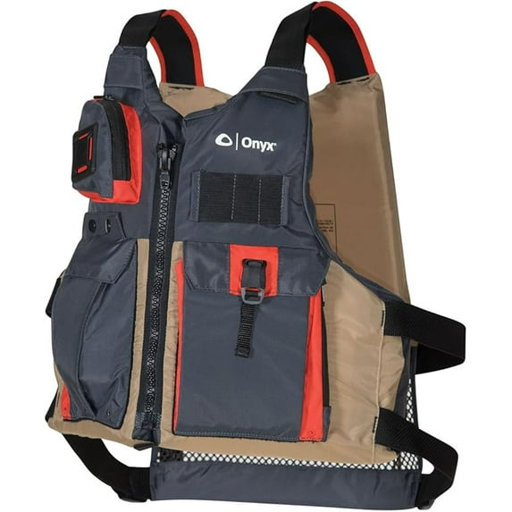 Kayak Fishing Life Jacket – Coast Guard Approved PFD with Multiple ...