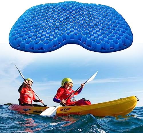 Kayak Gel Seat Cushion, Thicken Waterproof Seats Chair Cushions Kayak ...