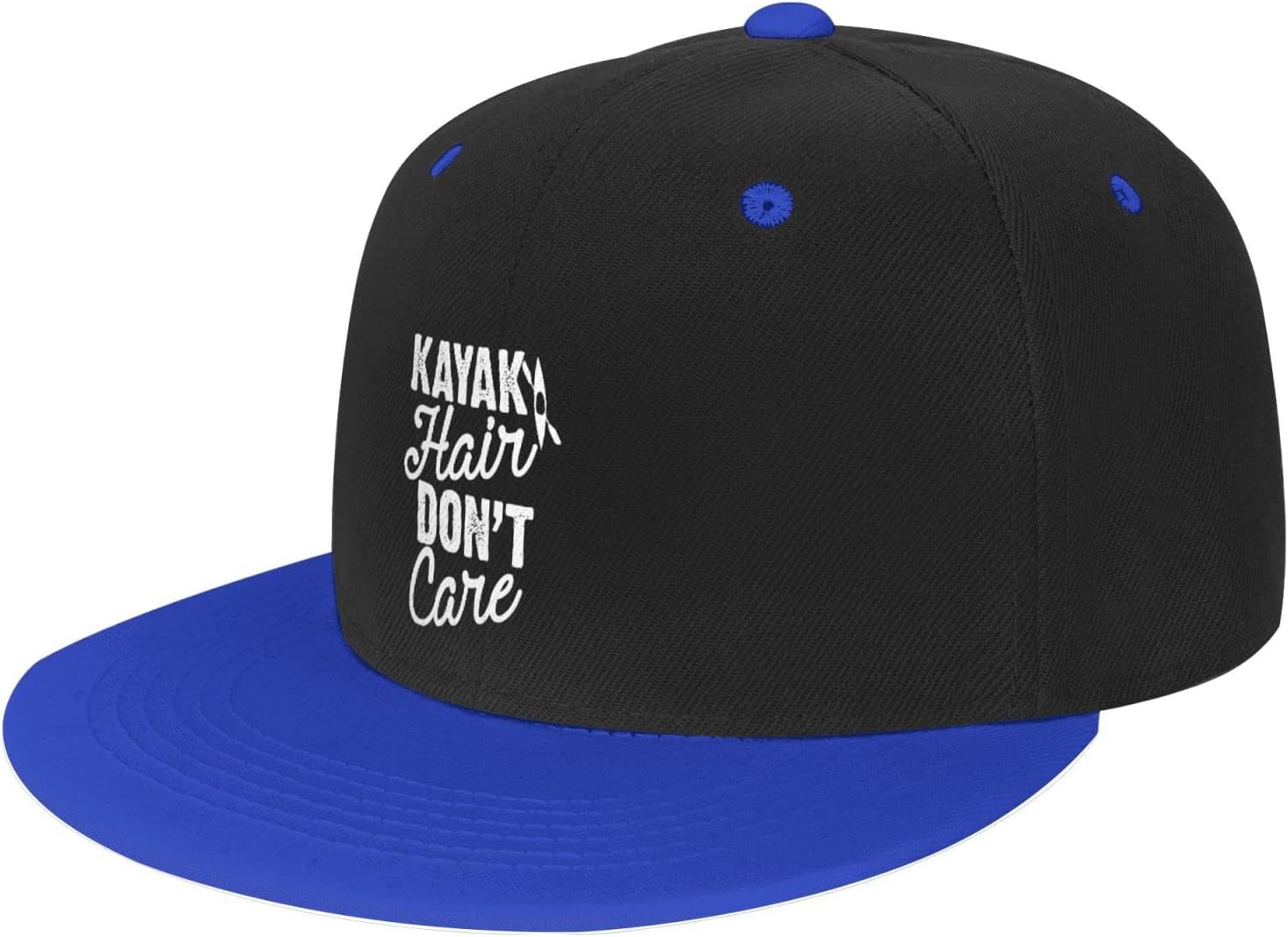 Kayak Hair Don't Care Baseball Cap Fashion Adjustable Flat Brim Hip Hop ...
