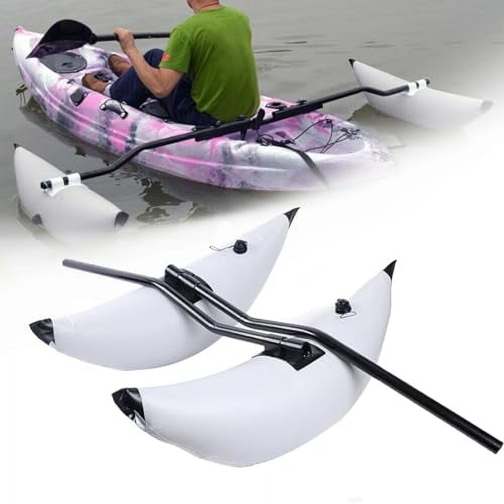 Kayak Outrigger, 2 PCS Kayak Stabilizer PVC Inflatable Fishing Float ...