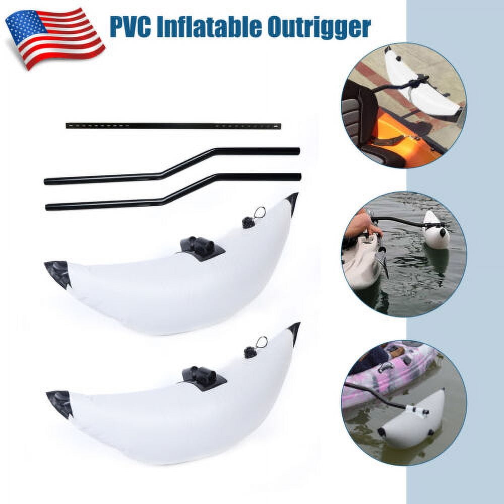Kayak PVC Inflatable Outrigger Float Fishing Standing Float Stabilizer ...