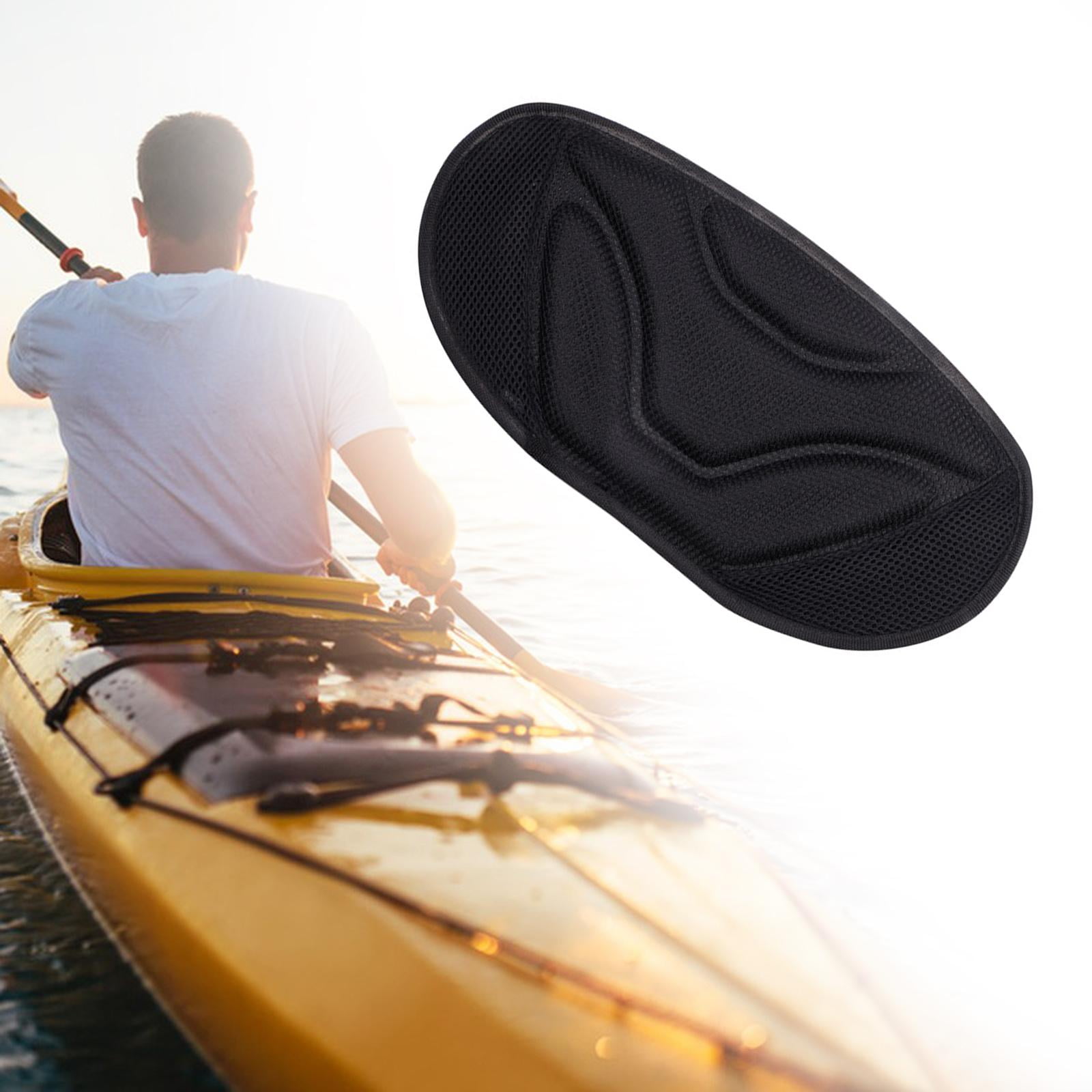 Kayak Padded Seat Boat Cushion, Back Support, Adjustable Backrest, Soft ...