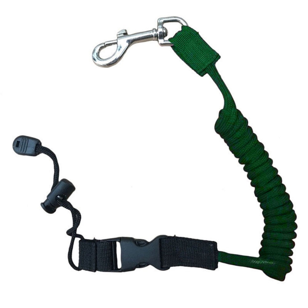 Kayak Paddle Leash, Elastic Surf Canoe Kayak Paddle Coiled Leash Cord ...