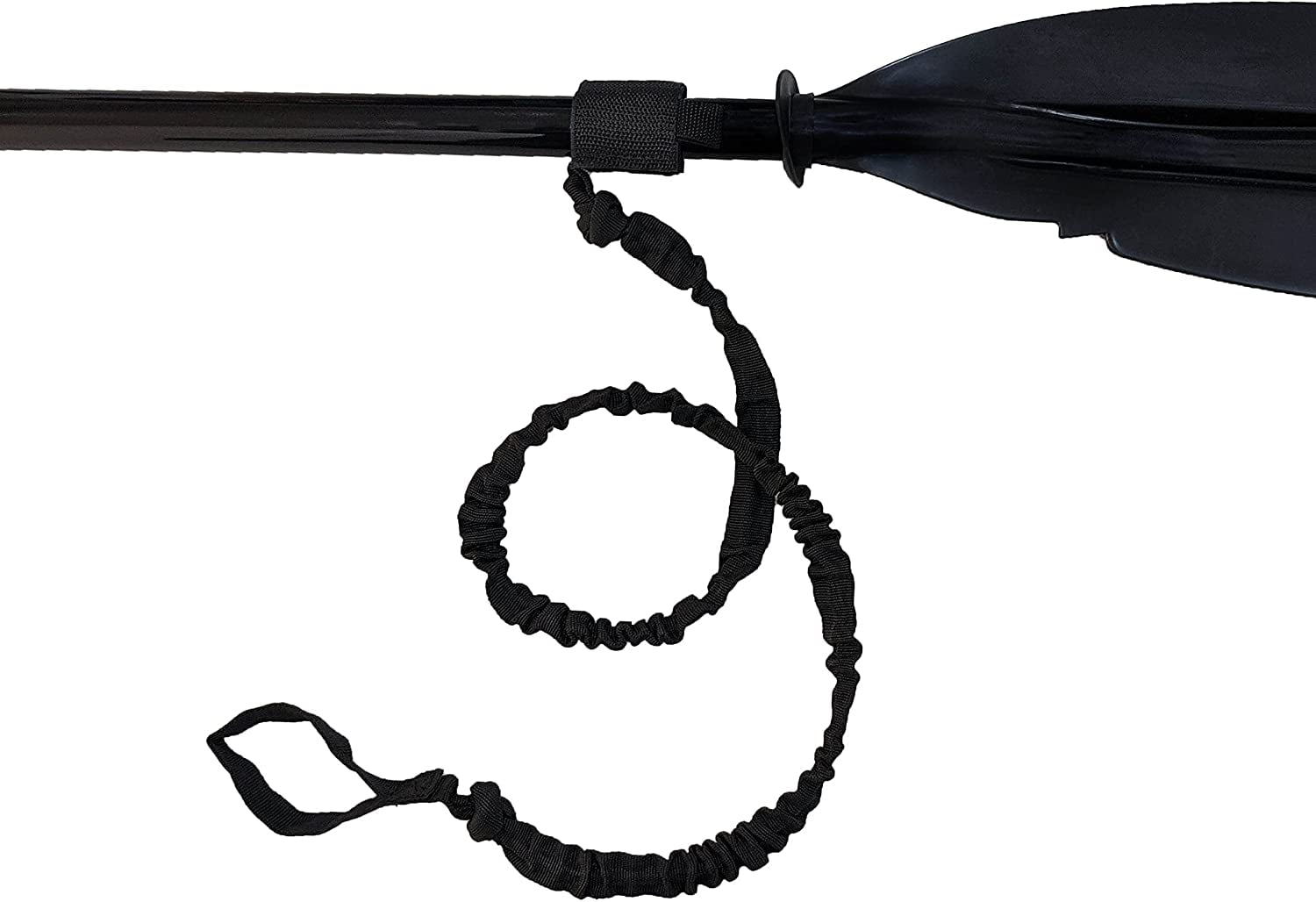 Kayak Paddle Leash for Kayaks, Canoes and SUP Paddle. Nylon Bungee ...