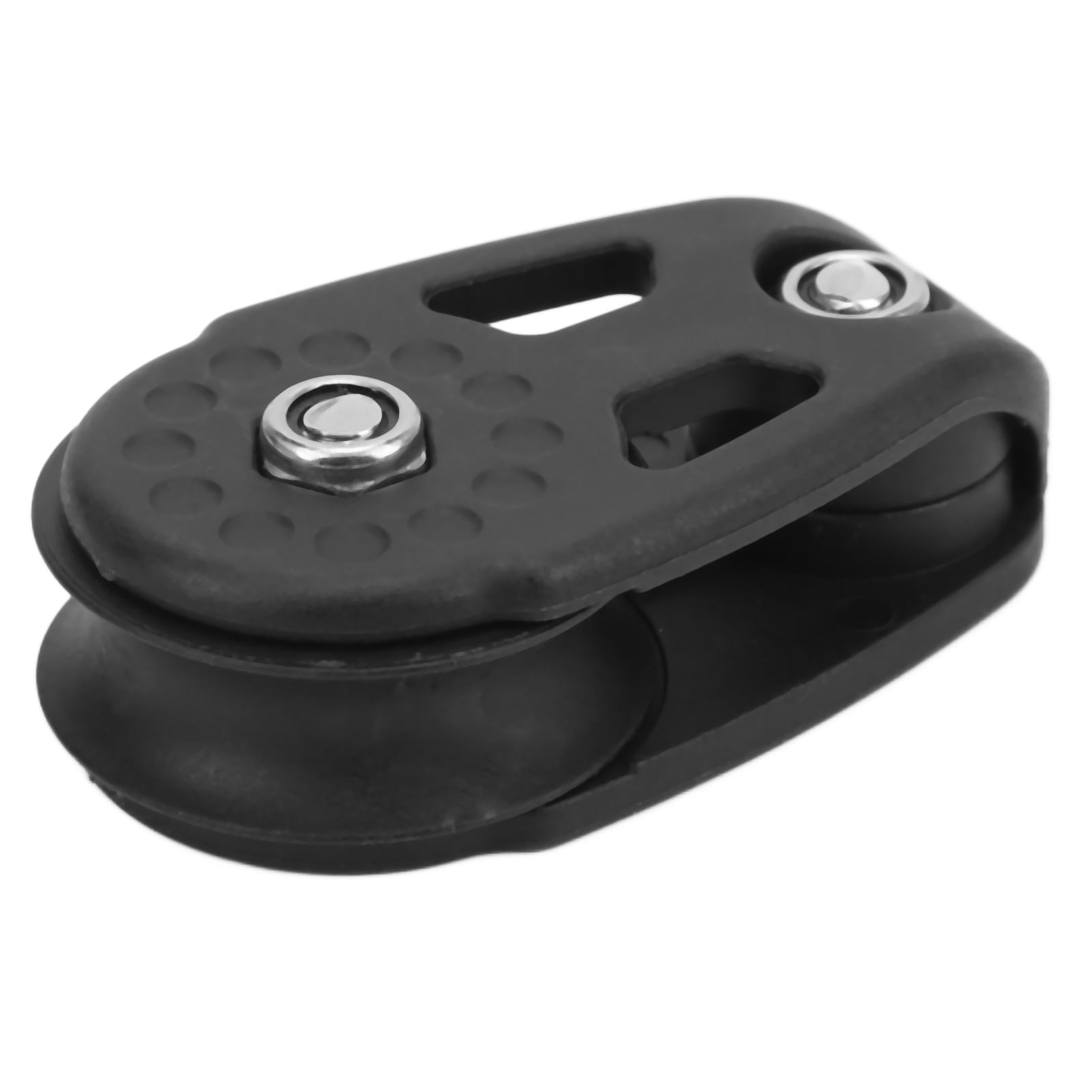 Kayak Plastic Pulley Block Slide Rail Anchor Trolley Sheave for Canoe ...