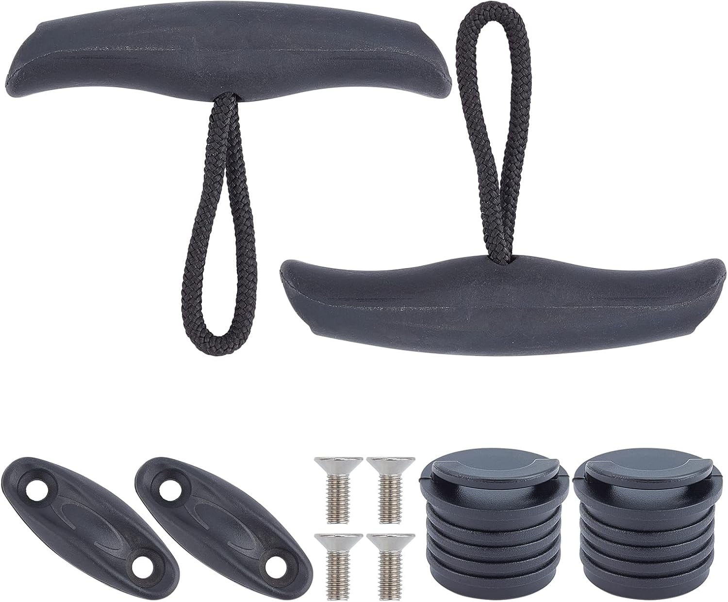 Kayak Pull Handle Kayak Handles with Nylon Rope Kayak Replacement Parts ...