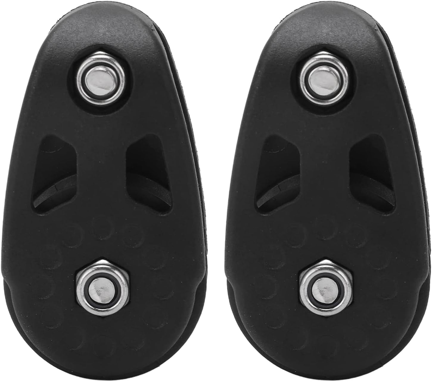 Kayak Pulley Kit 2pcs Nylon Kayak Slide Rail Anchor Trolley Pulley ...