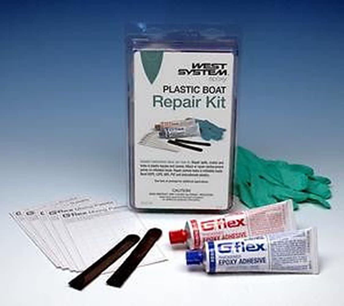 Kayak Repair Kit Plastic Boat west System 655k epoxy Universal ...