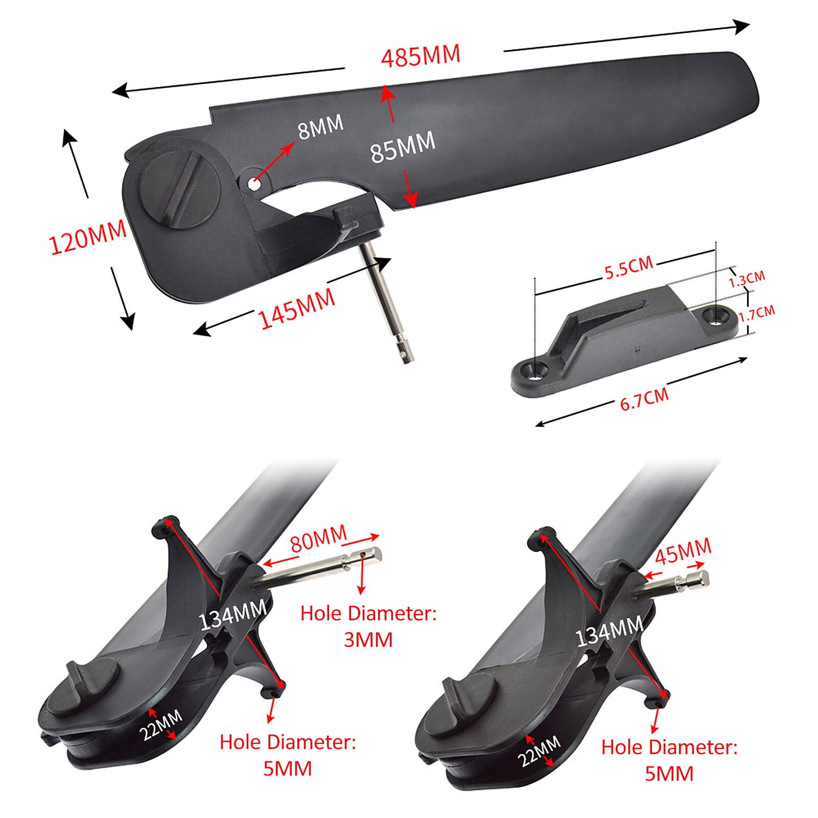 Kayak Rudder Kit