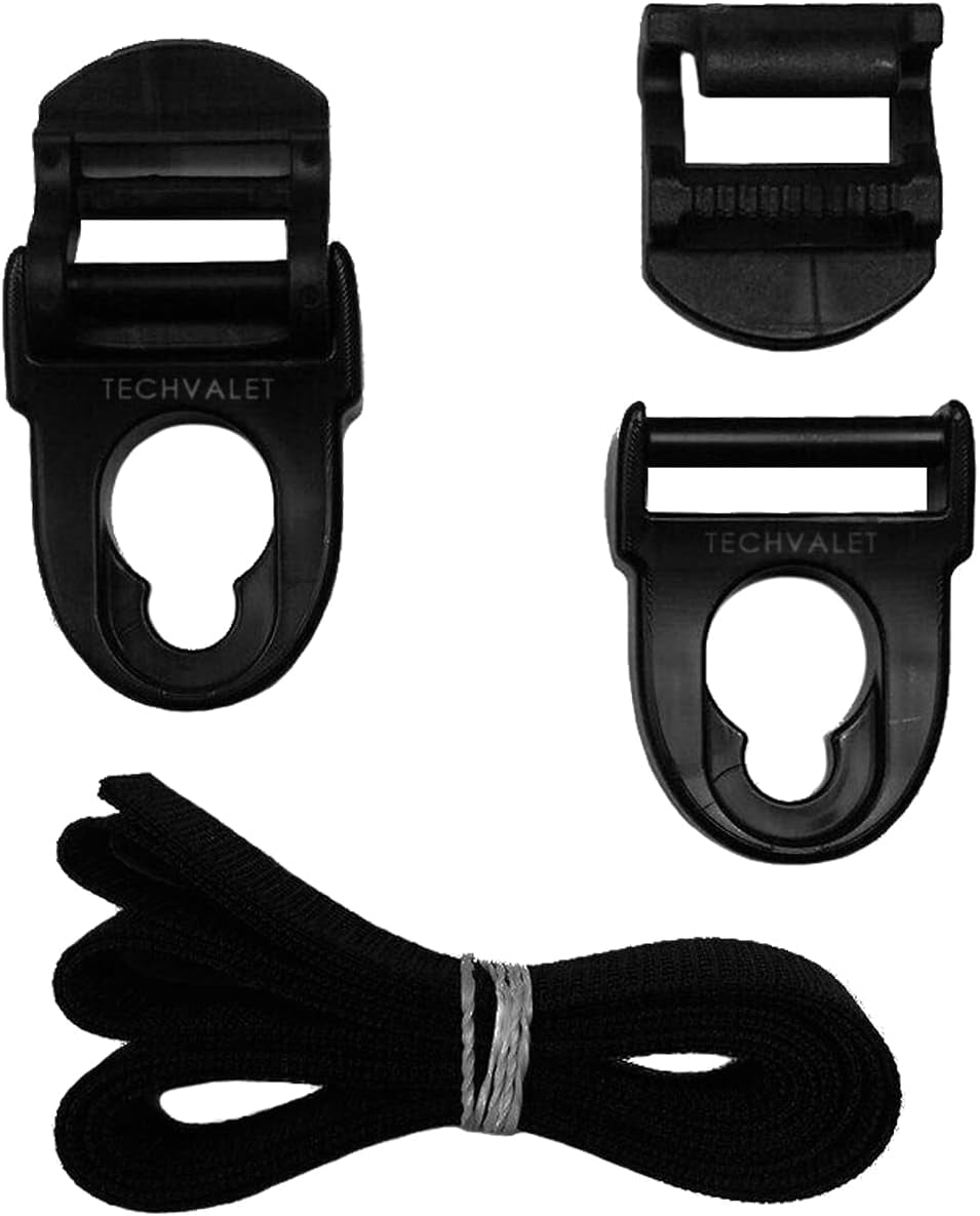 Kayak Seat Repair Kit Seat Strap Clips and Tri-Glide Hooks Fits ...