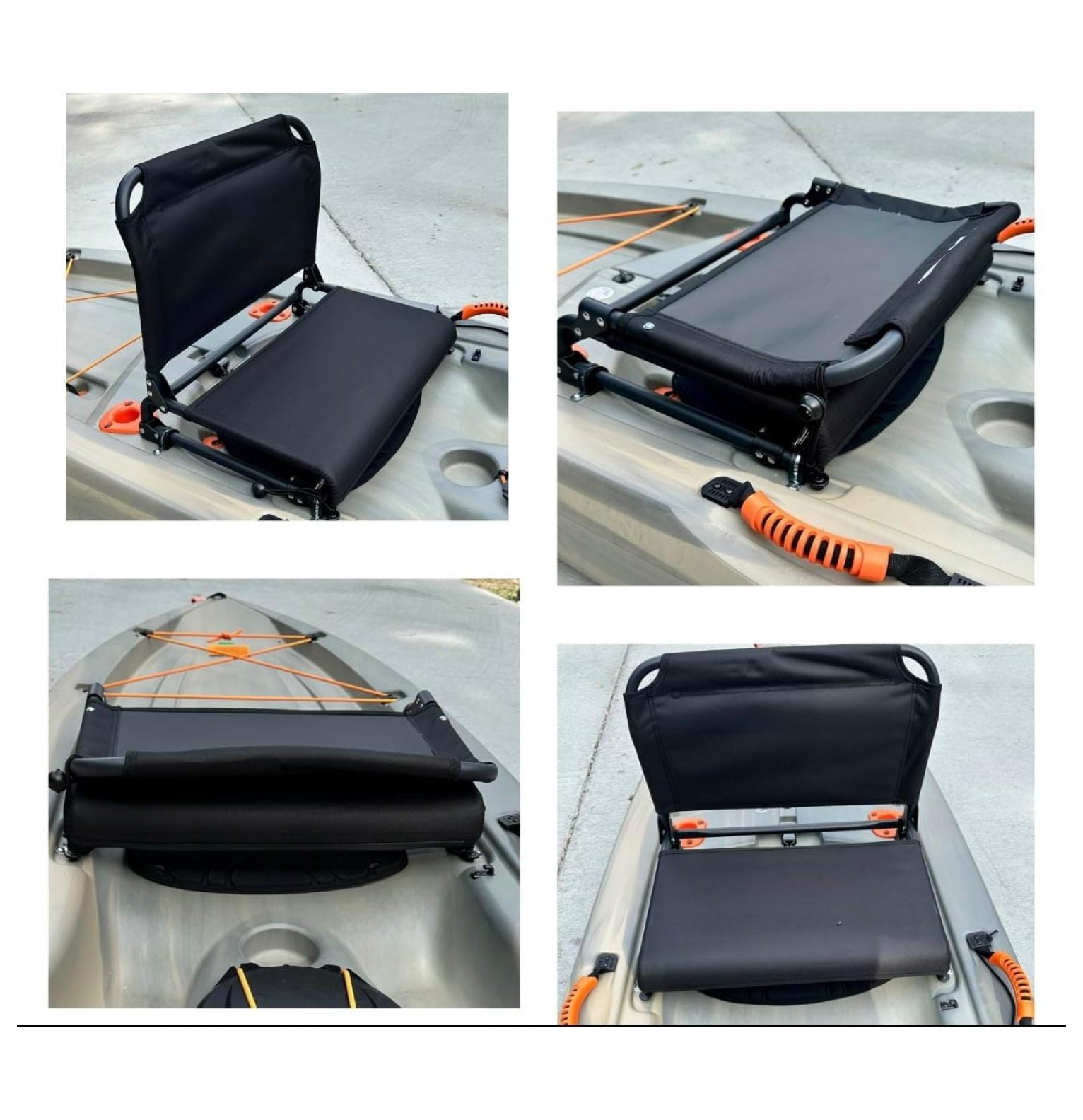 Kayak Seat Replacement Upgrade Kit for Tamarack Tahoma Tioga - Foldable ...
