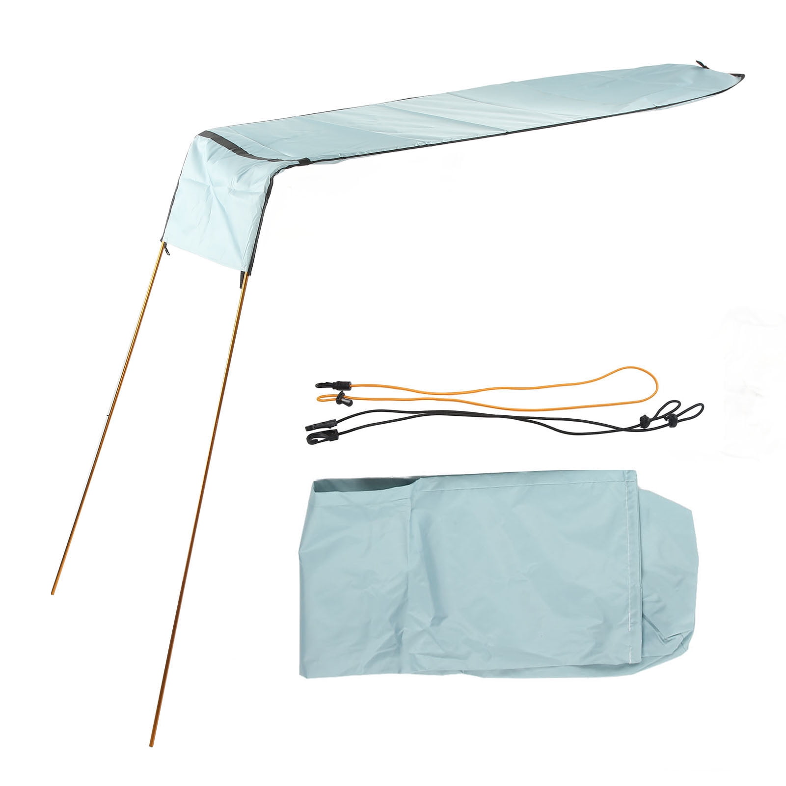 Kayak Shade Canopy Portable Foldable Boat Awning Set Kayak Canoe ...