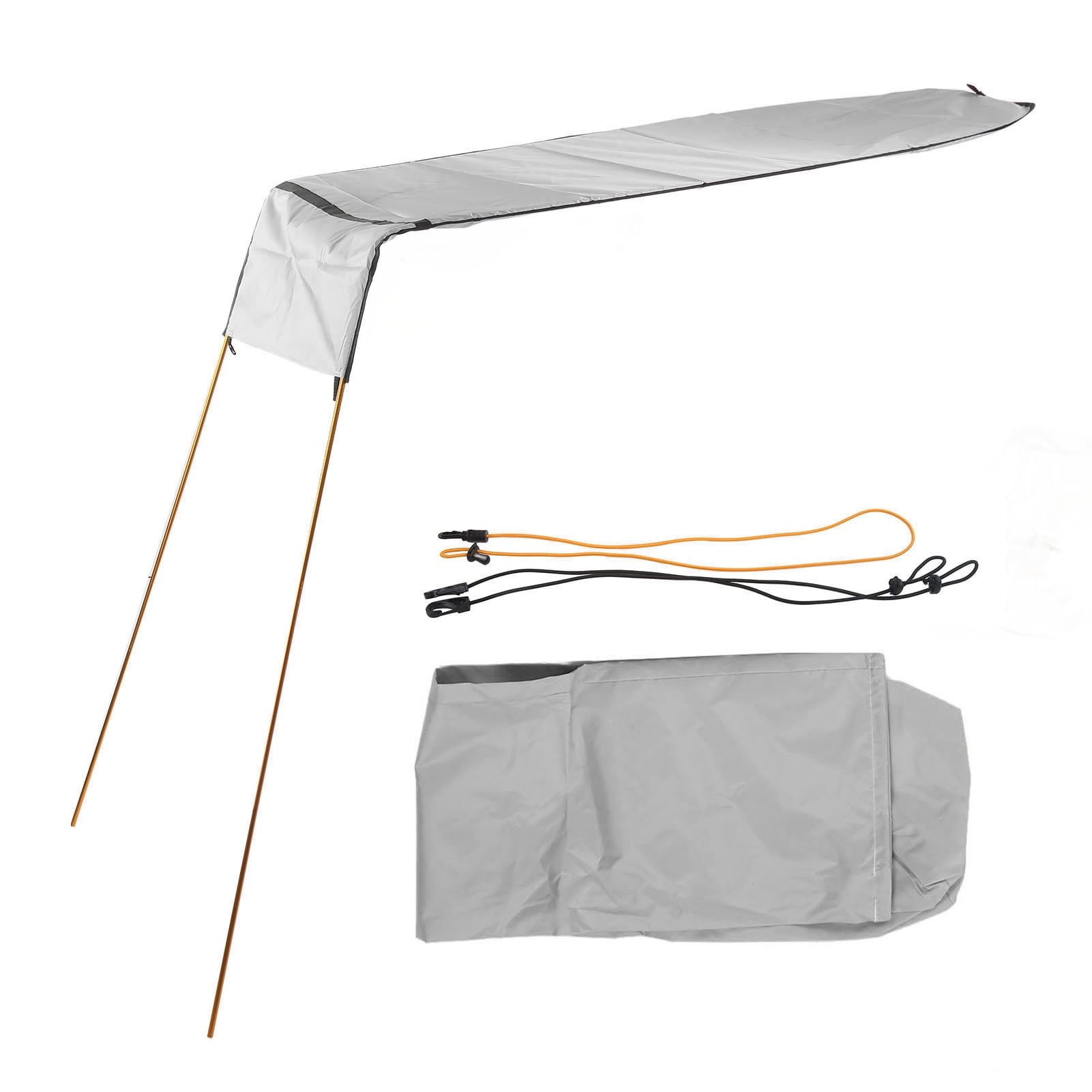 Kayak Shade Canopy Portable Foldable Boat Awning Set Kayak Canoe ...