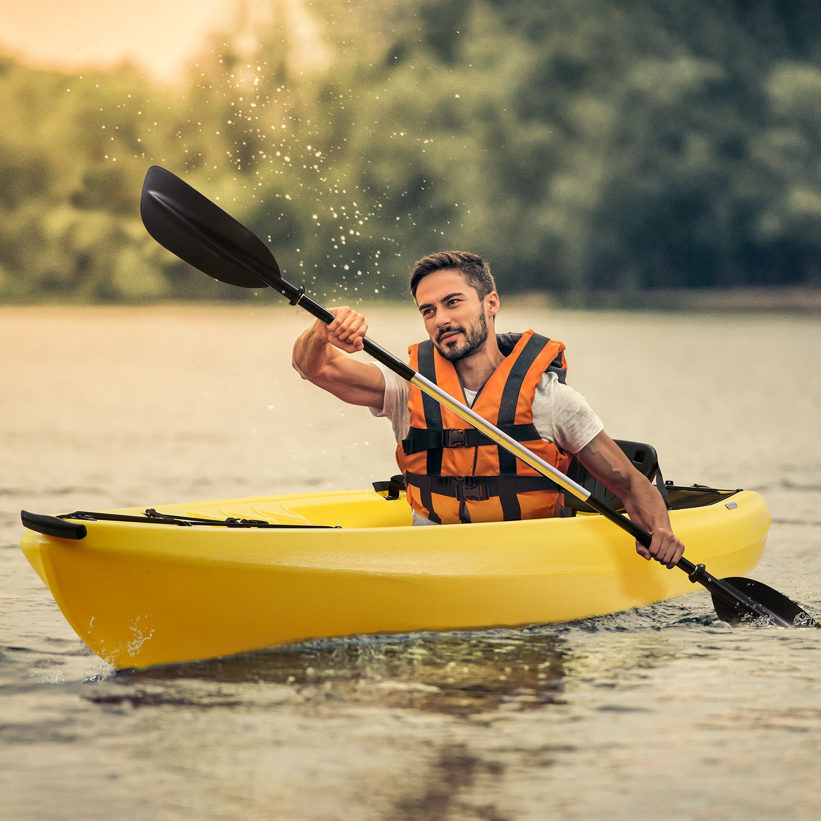 Kayak Sit-in one Person Kayak 8.5ft Fishing Kayak - Walmart.com