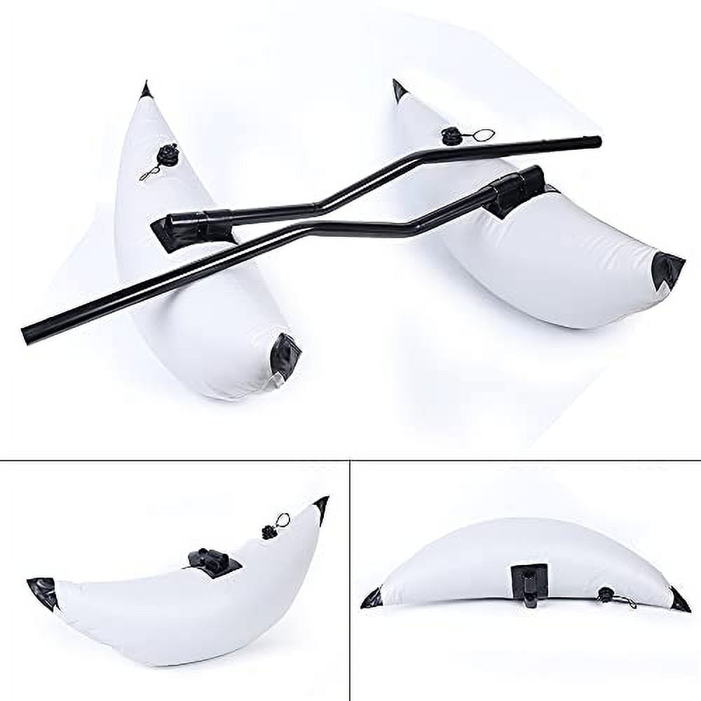 Kayak Stabilizers, 2 PCS Kayak Outriggers Dual Valves Canoe Stabilizer ...