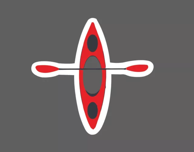 Kayak Sticker Travel Adventure Waterproof Sticker Phone Decal Water ...
