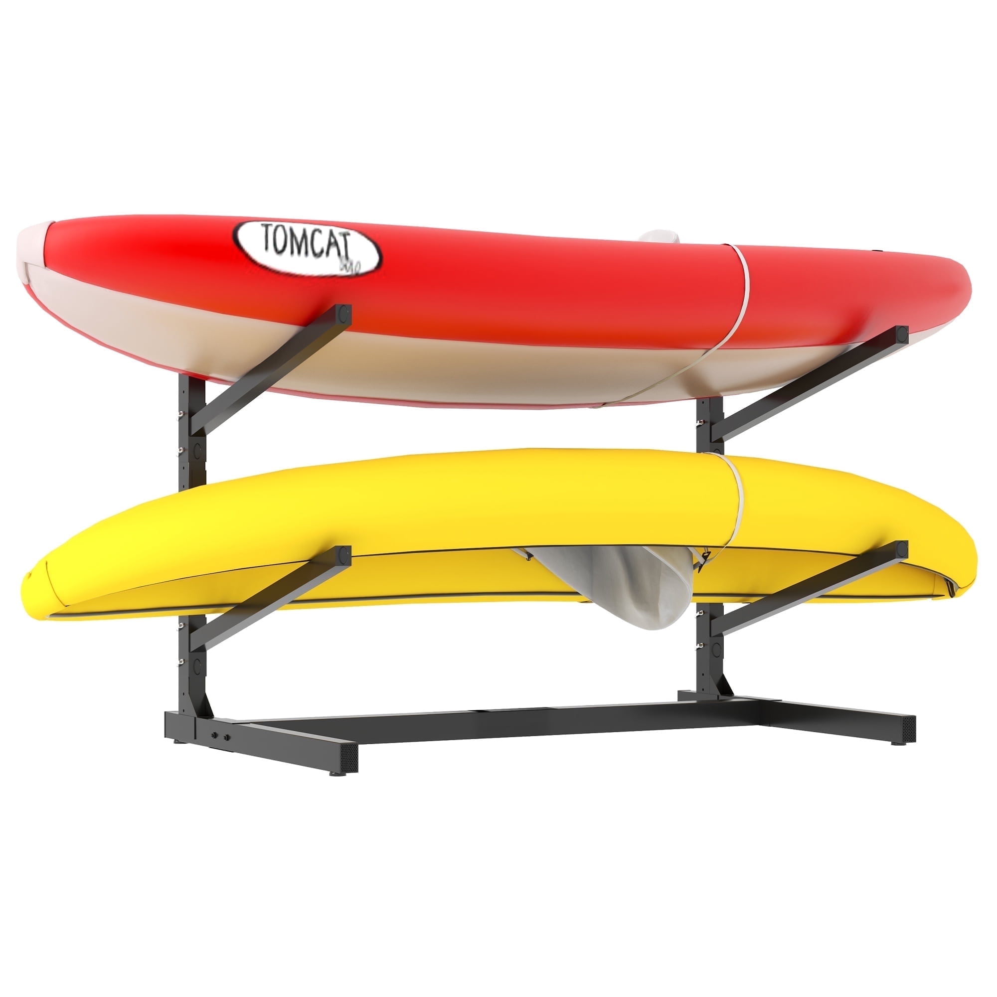 Kayak Storage Rack, Heavy Duty Adjustable Stand for Kayaks/Canoes ...