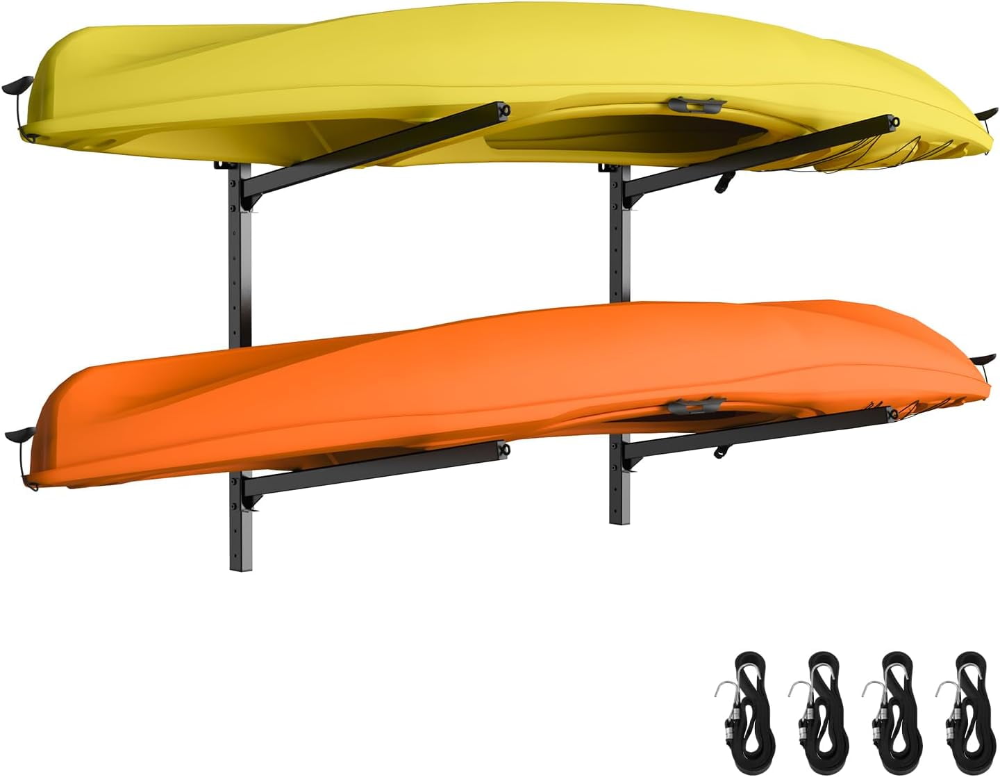Kayak Storage Rack, Heavy Duty Freestanding Kayak Rack for Garage and ...