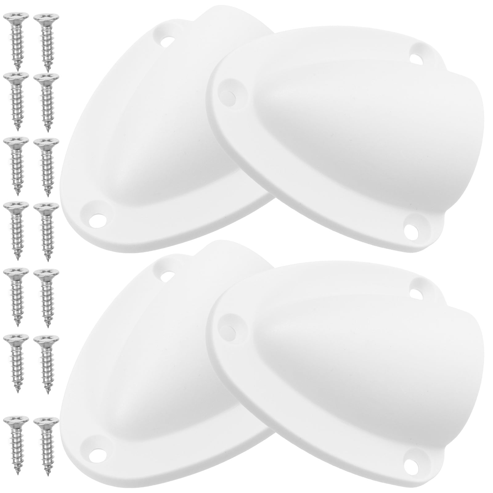 Kayak Vent Cover Marine Cable Cap Boat Wire Aluminum Clam Shells Air ...