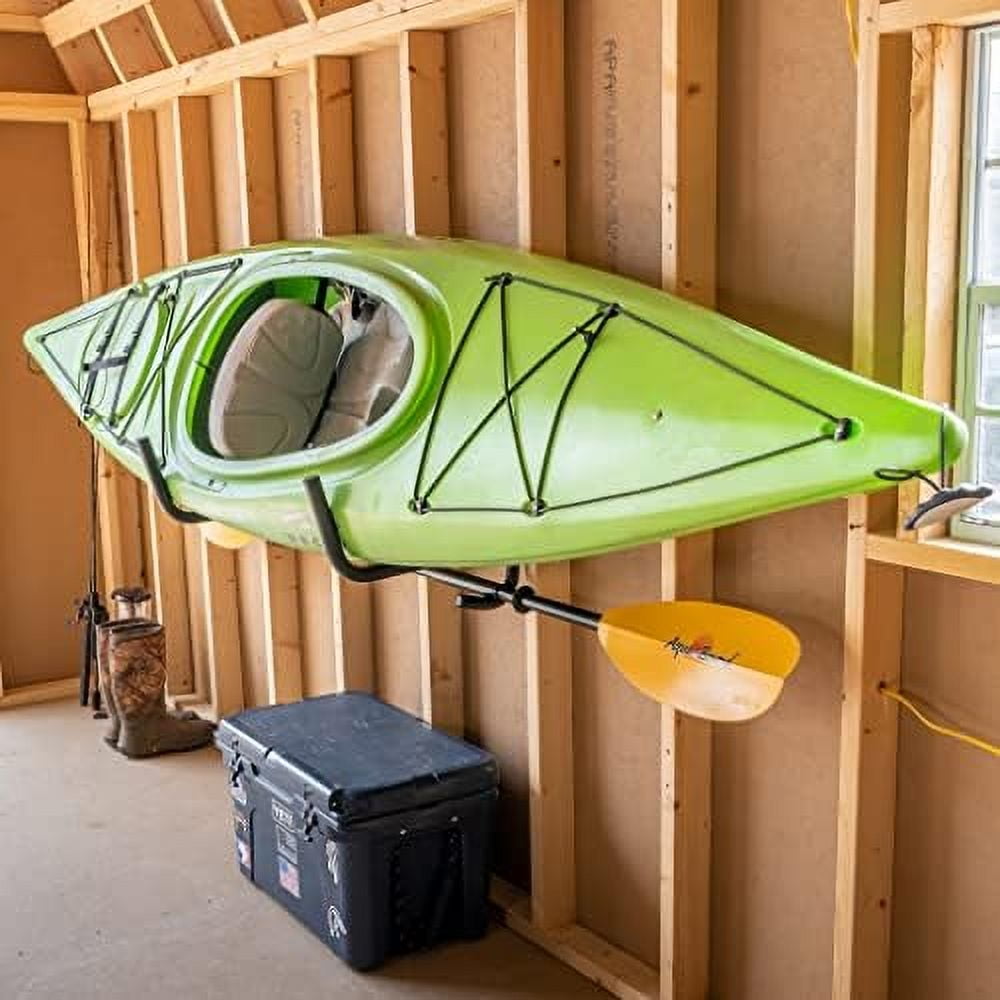 Kayak Wall Mount, Indoor & Outdoor, Rack with Paddle Hanger - Walmart.com