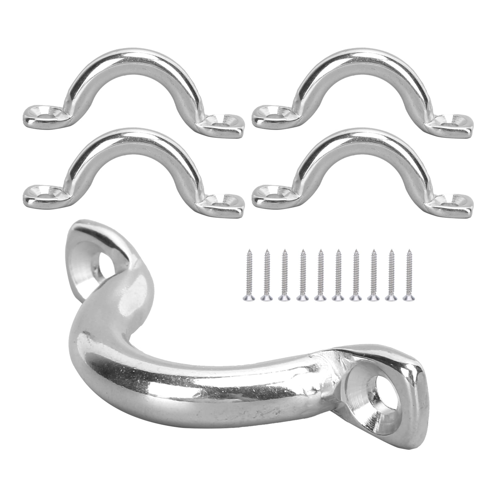 Kayak and Canoe Stainless Steel Handles 、 Buckles Set (5-Pack) for Bow ...