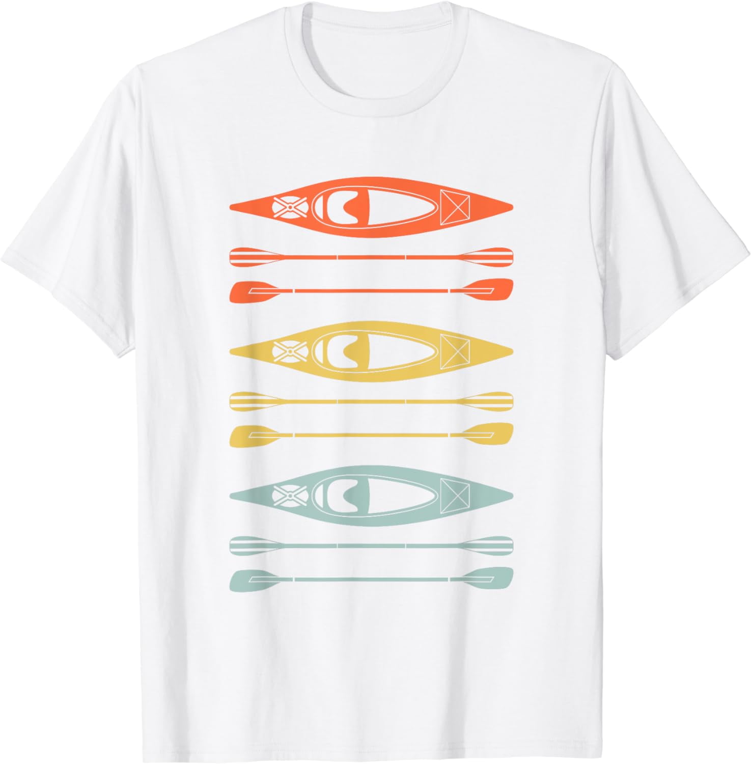 Kayaking Canoeing Rafting Rowing Canoe Kayak Gift Men Women T-Shirt ...